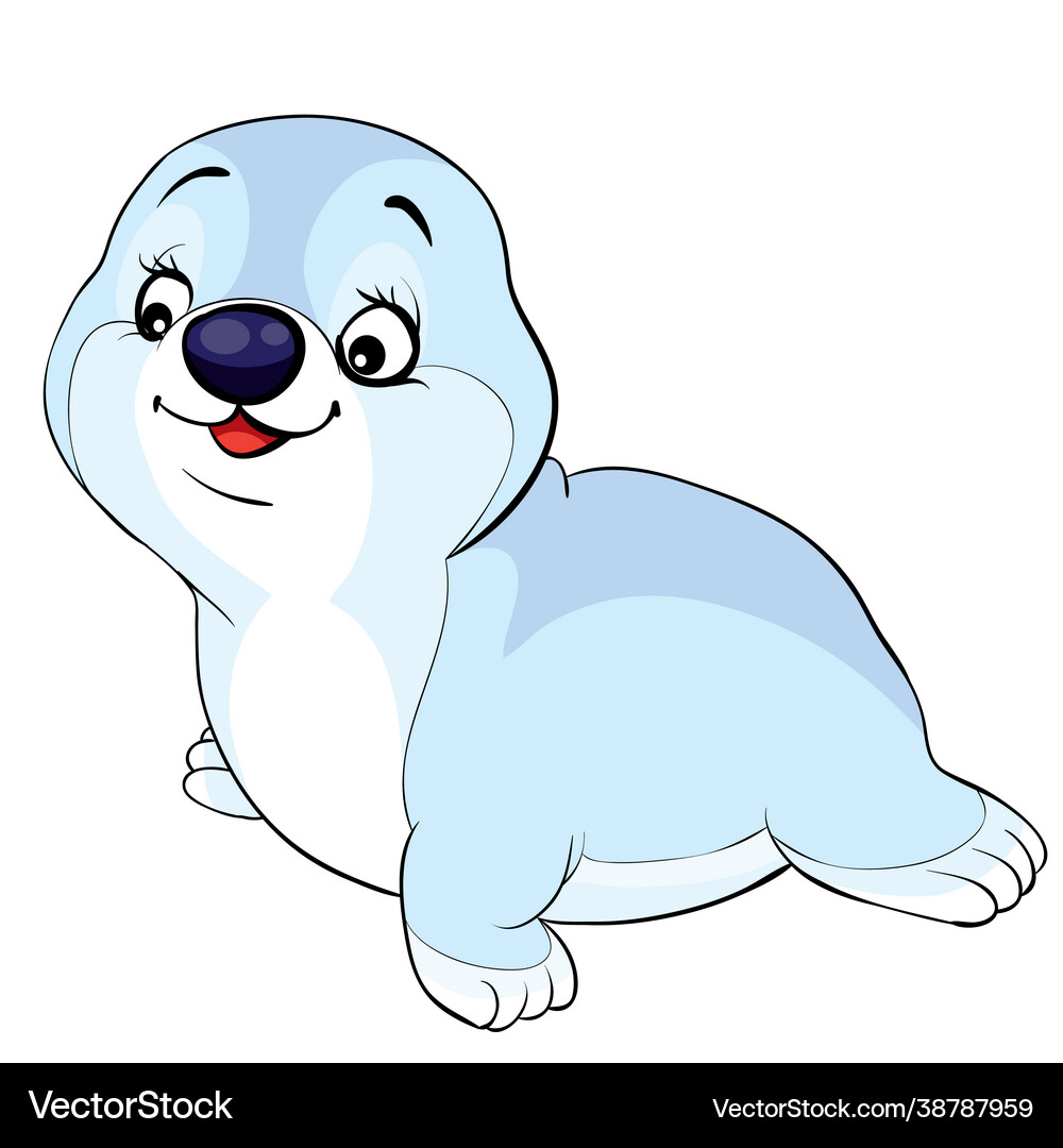 Blue Seal Cartoon Character