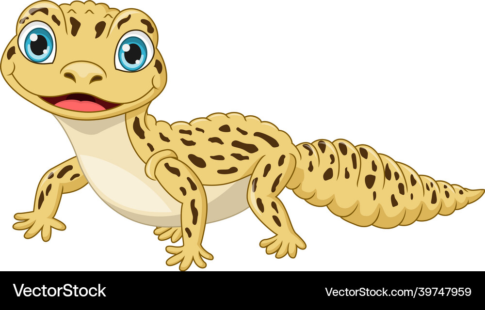 Leopard Gecko Cartoon