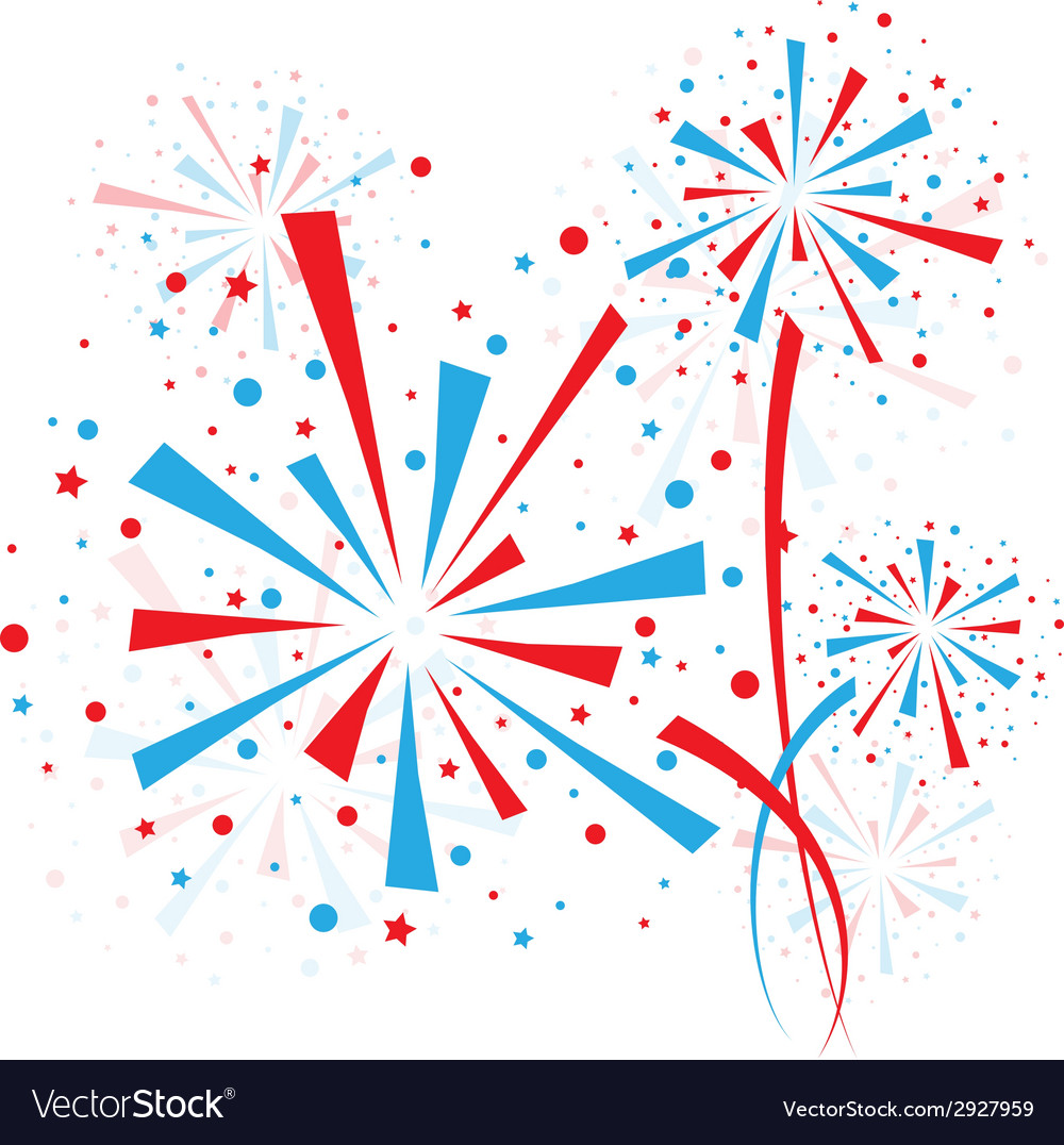 Firework Royalty Free Vector Image - VectorStock