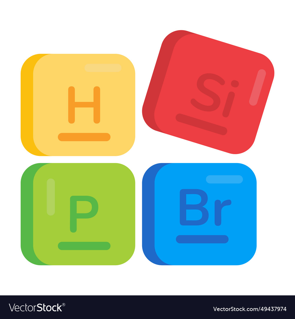 Periodic table Royalty Free Vector Image - VectorStock