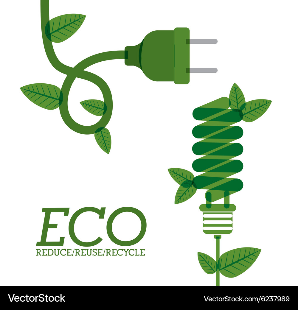 Eco design Royalty Free Vector Image - VectorStock