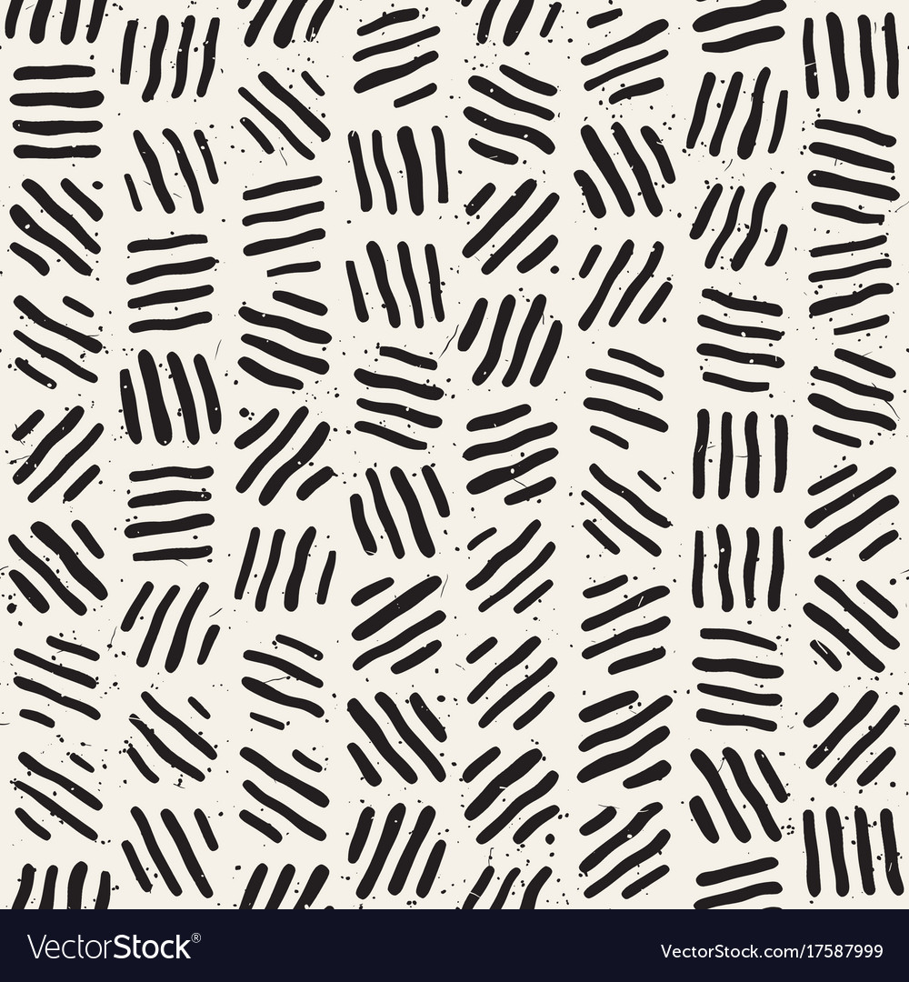Seamless freehand pattern abstract rough Vector Image Seamless freehand pattern abstract rough Vector Image