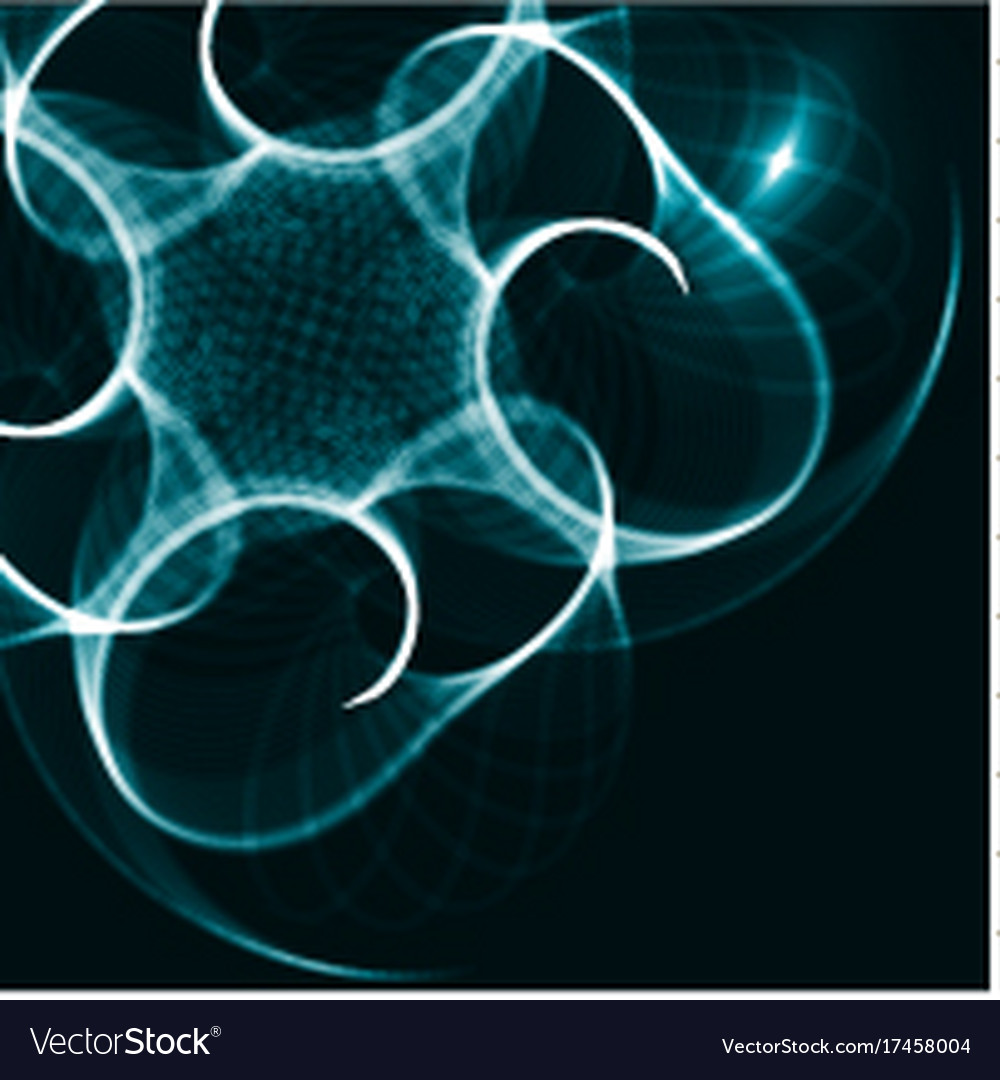 Abstract dynamic background Royalty Free Vector Image