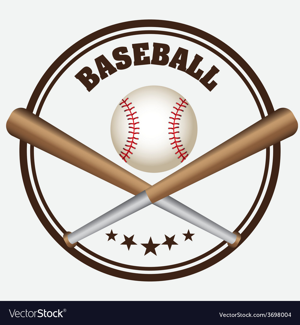 Baseball design Royalty Free Vector Image - VectorStock