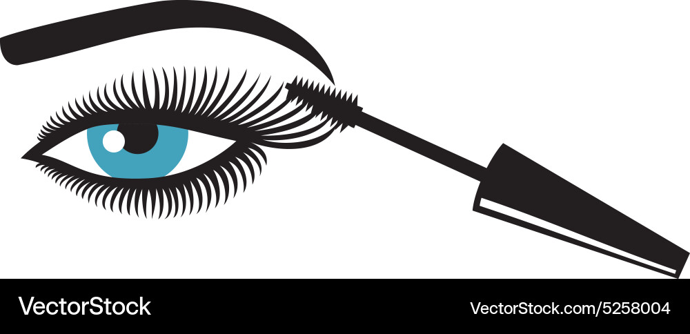 Mascara Royalty Free Vector Image - VectorStock