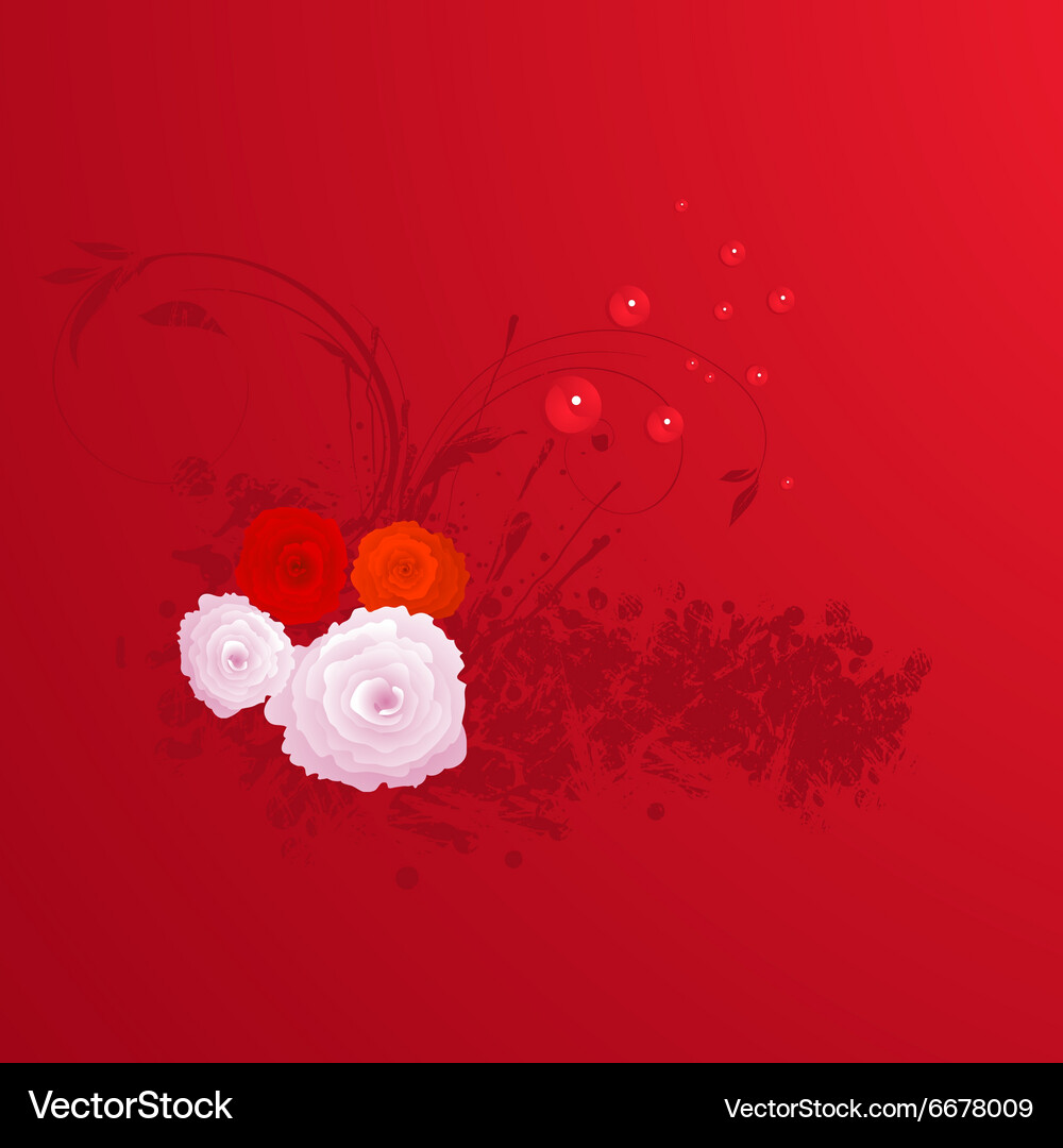 Romantic background Royalty Free Vector Image - VectorStock