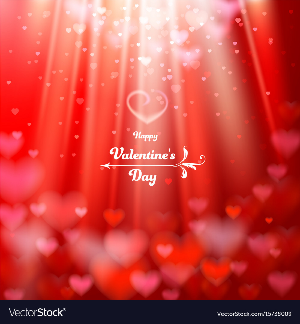 Valentines day background Royalty Free Vector Image