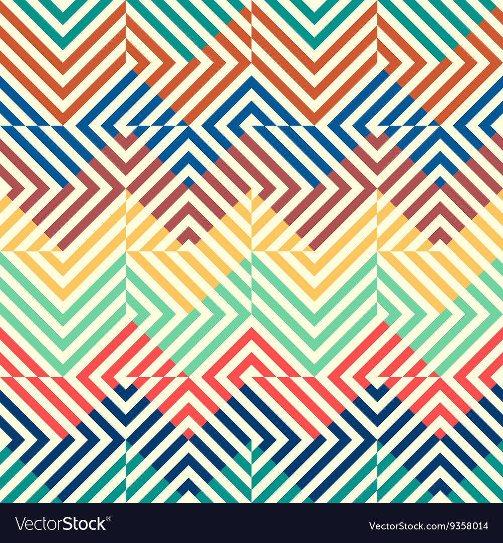 Geometric abstract pattern Royalty Free Vector Image