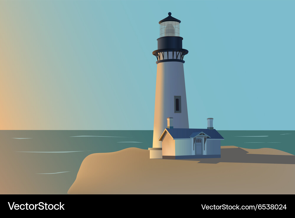 Lighthouse Royalty Free Vector Image - VectorStock