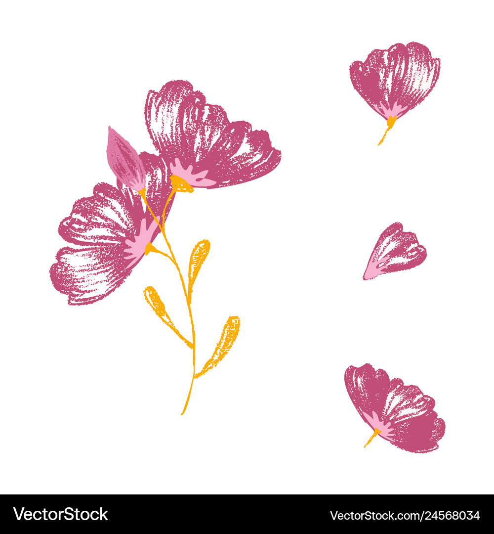 Watercolor design element bird banners Royalty Free Vector