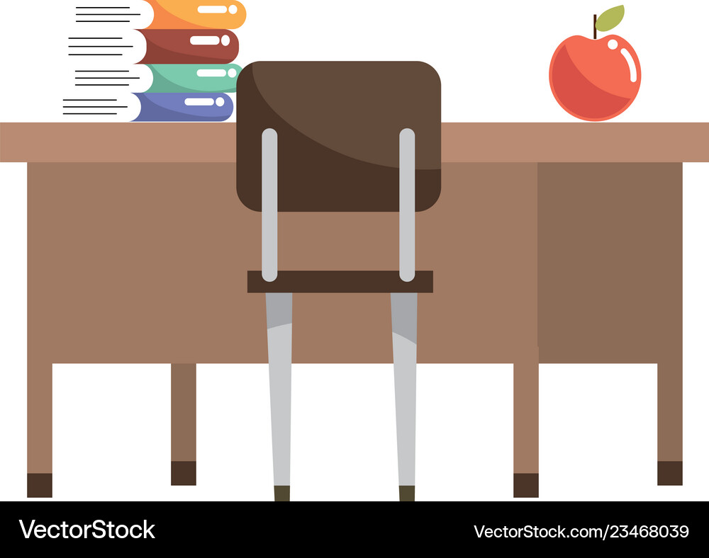 Study element cartoon Royalty Free Vector Image
