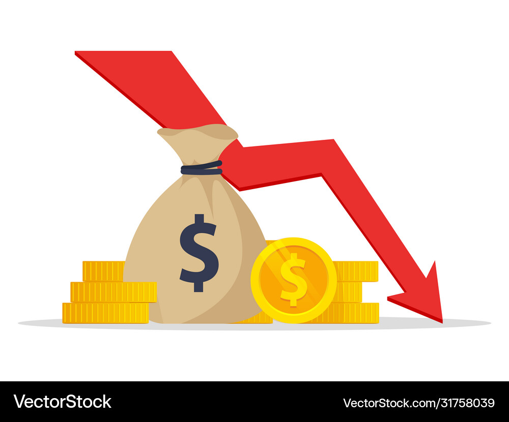 World financial crisis Royalty Free Vector Image