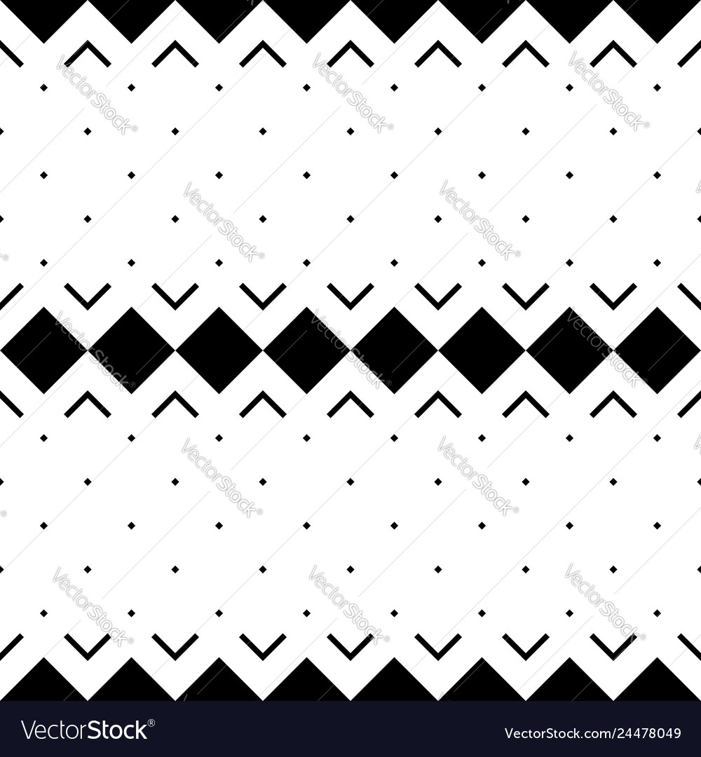 Design seamless monochrome zigzag pattern Vector Image