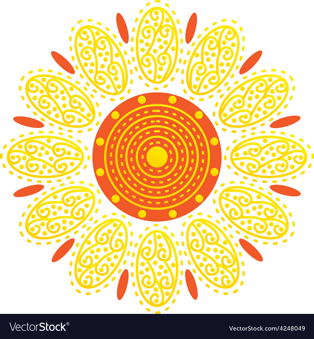 Sun Royalty Free Vector Image - VectorStock