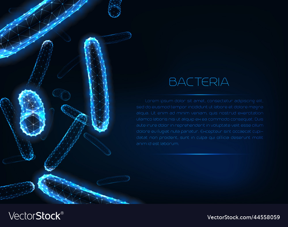 Futuristic glowing low polygonal medicine web Vector Image Futuristic glowing low polygonal medicine web Vector Image