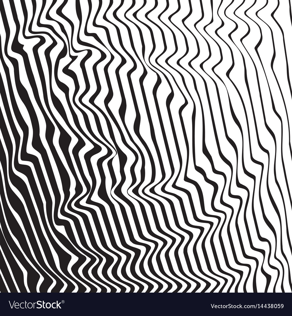 Halftone pattern background striped waves lines Vector Image