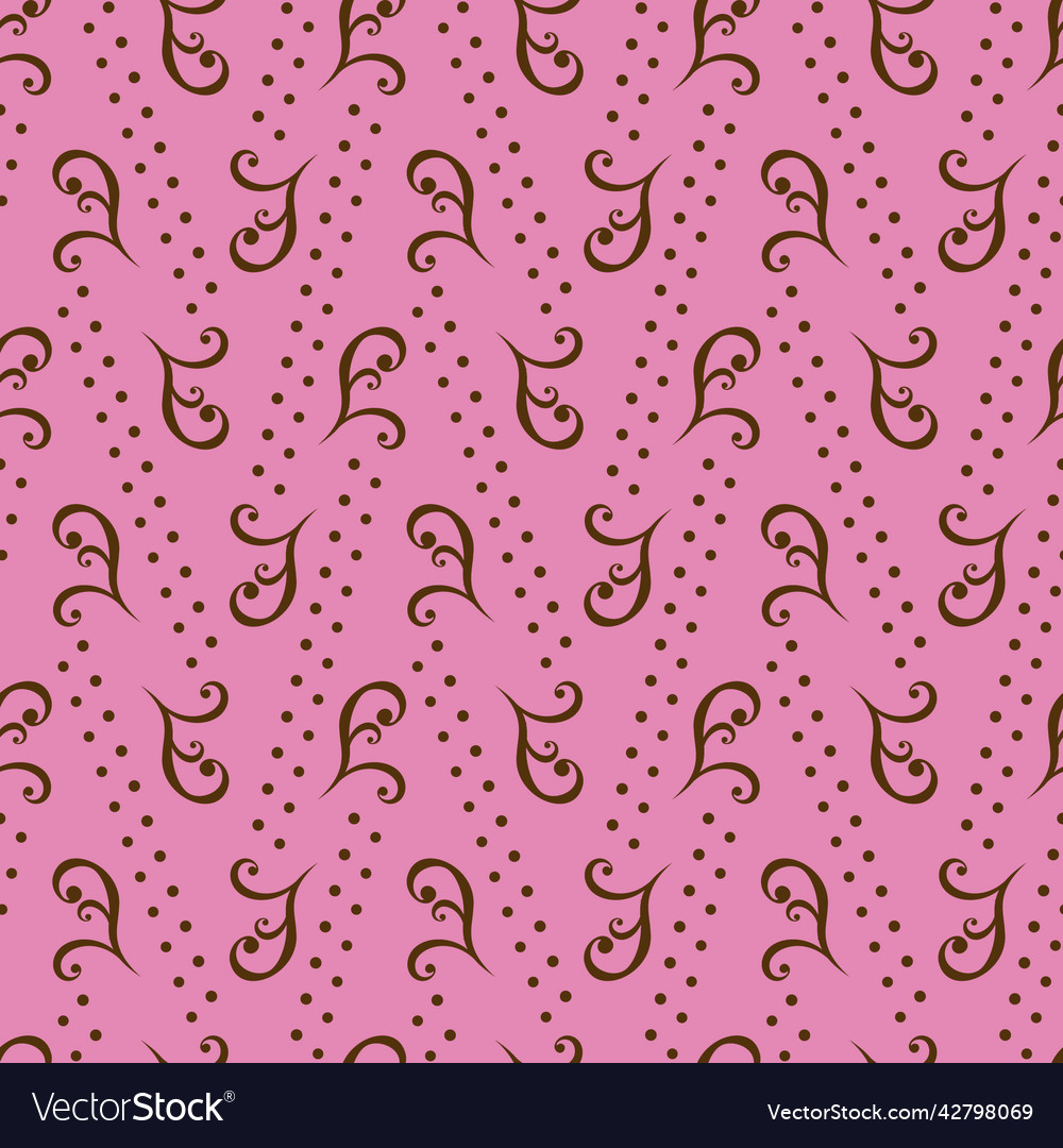 Repeatable pattern usable for fabric textile Vector Image