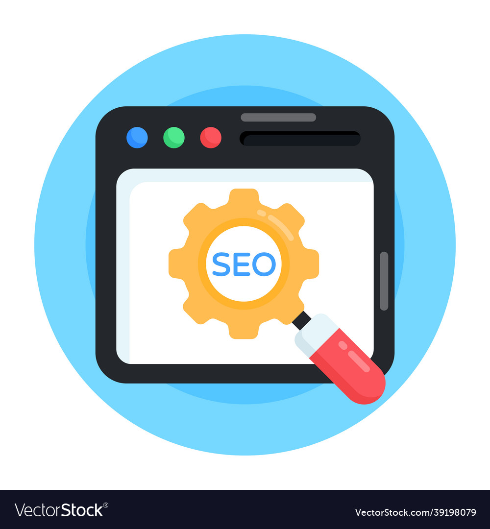 Search engine optimization Royalty Free Vector Image
