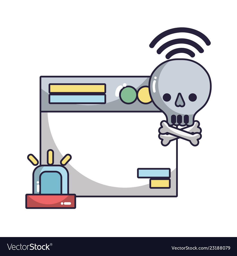 Technology computing cartoon Royalty Free Vector Image