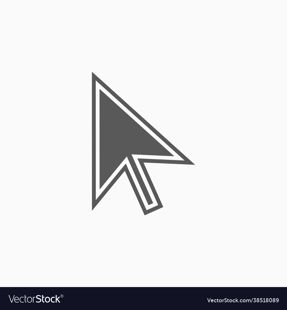 Pointer icon Royalty Free Vector Image - VectorStock