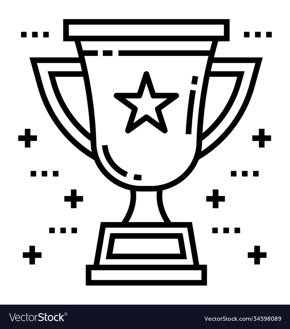 Trophy Royalty Free Vector Image - VectorStock