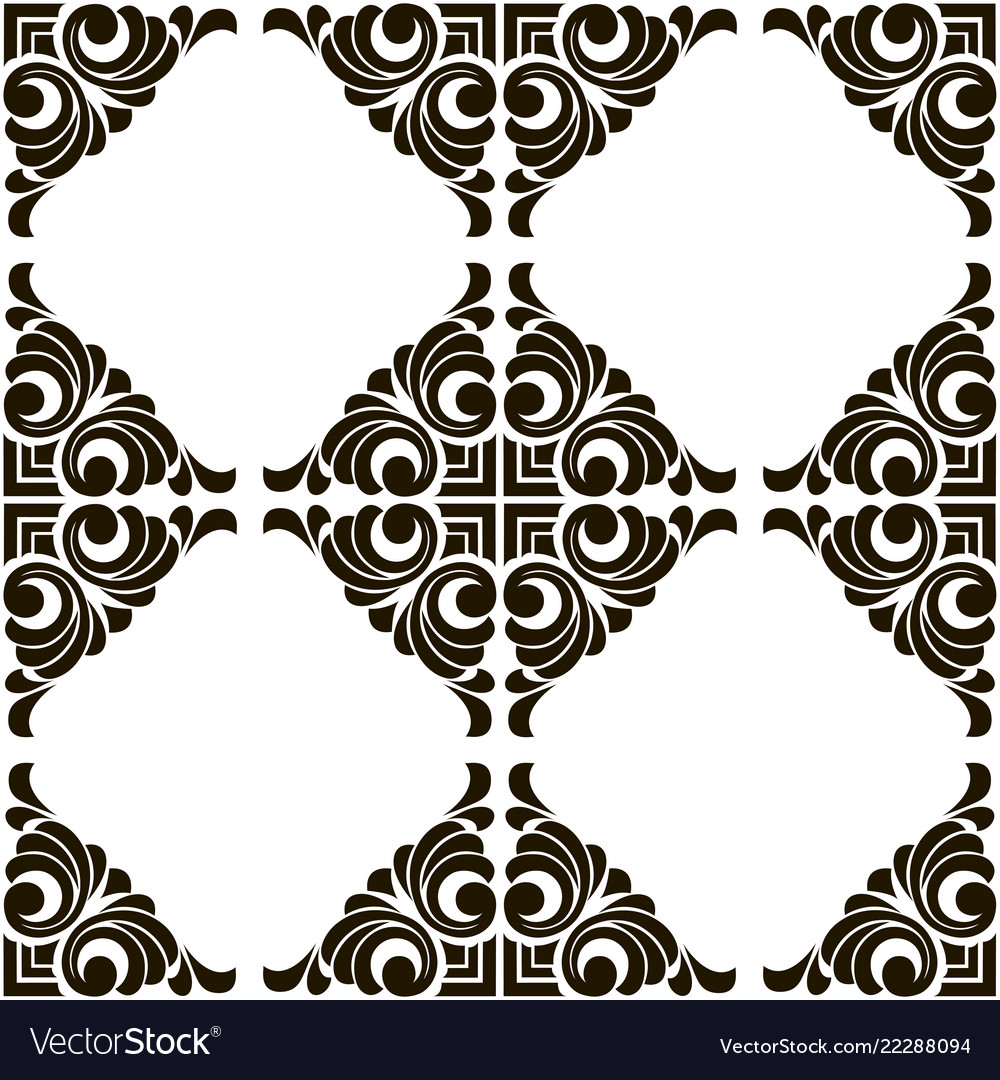 Abstract seamless patchwork pattern Royalty Free Vector