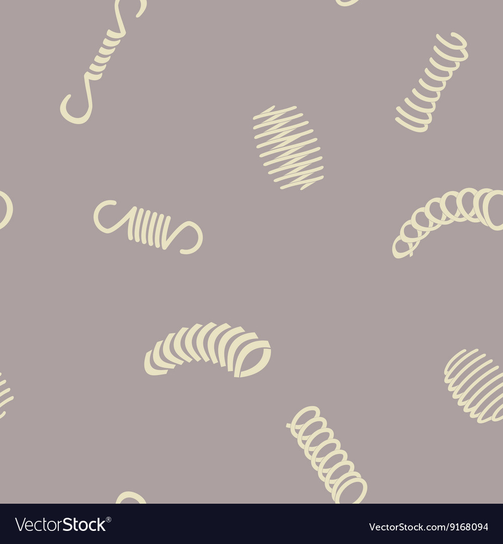 Seamless background with springs Royalty Free Vector Image
