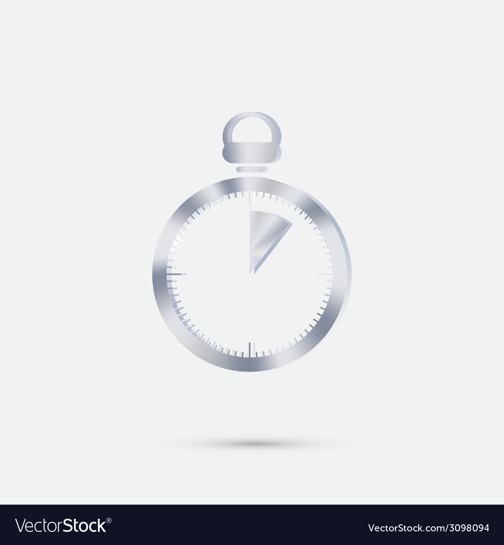 Stopwatch Royalty Free Vector Image - VectorStock