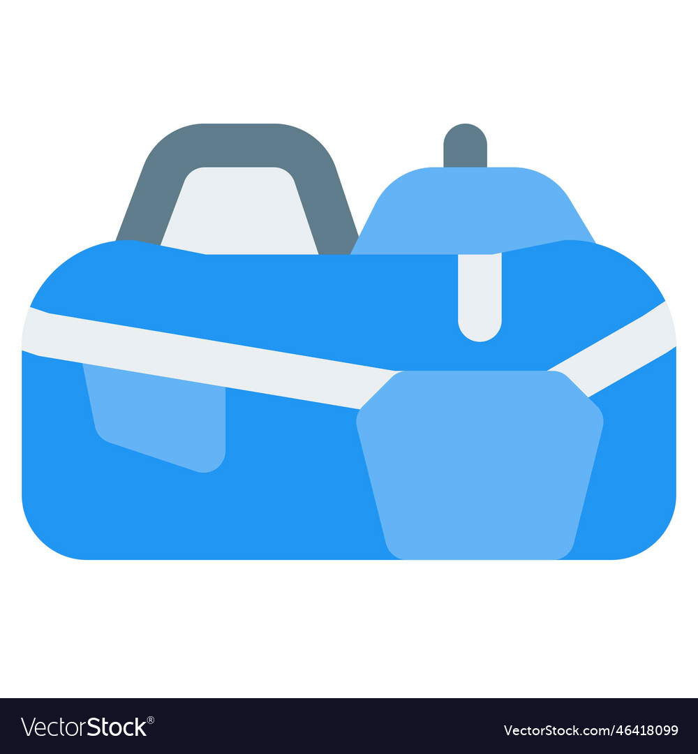 Roadster an open two seater vehicle Royalty Free Vector