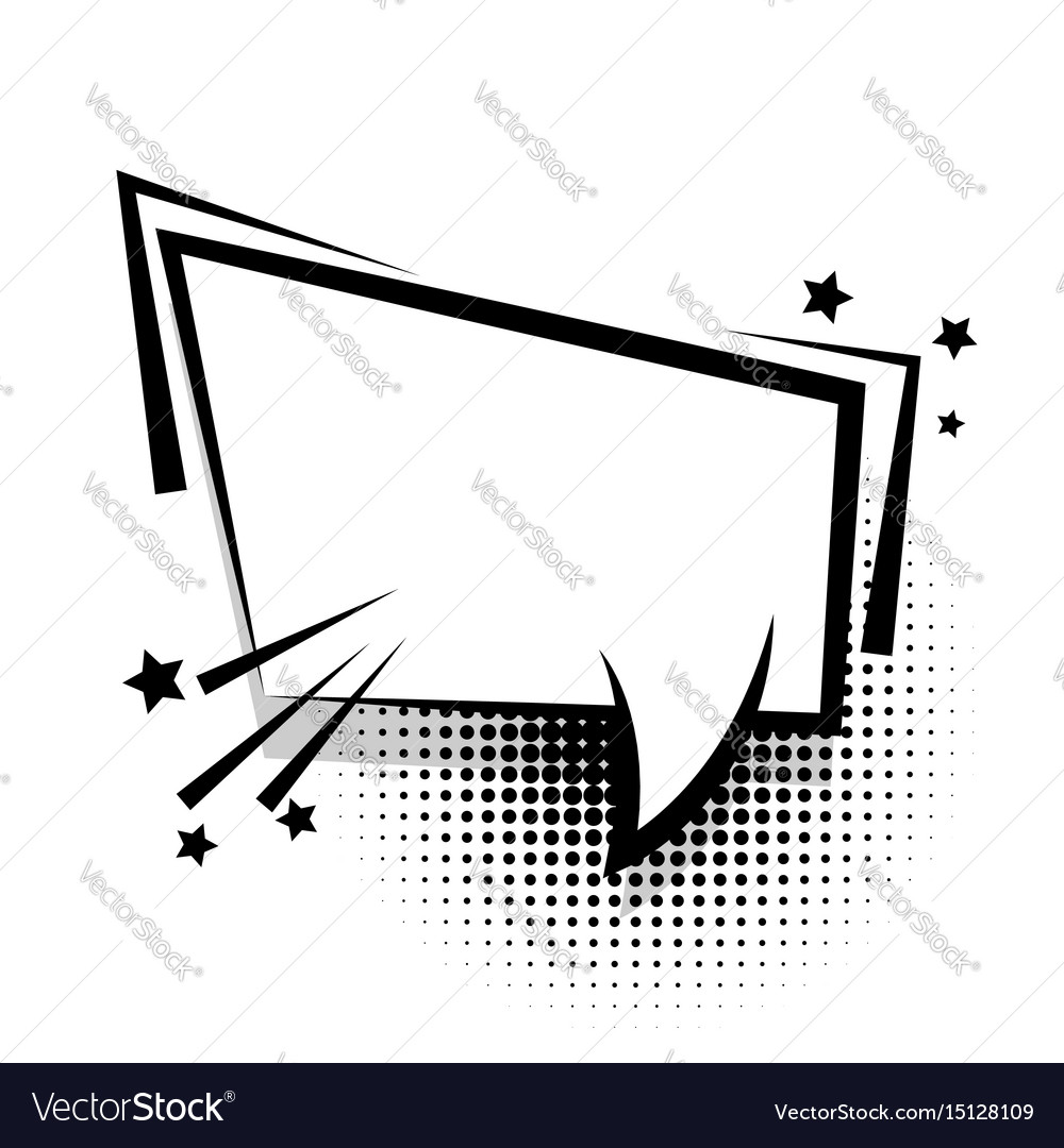 Comic text template Royalty Free Vector Image - VectorStock