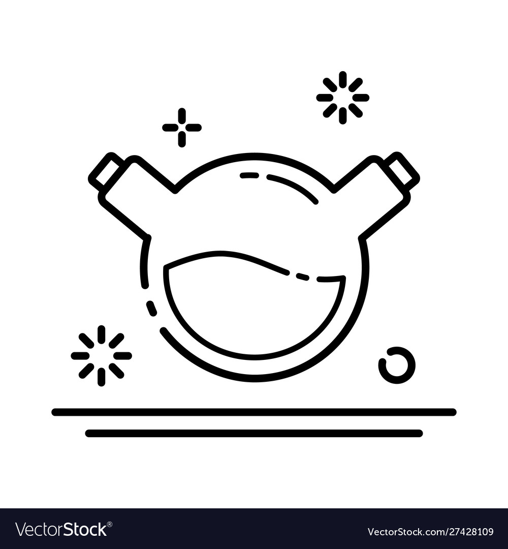 Laboratory flasks icon set Royalty Free Vector Image