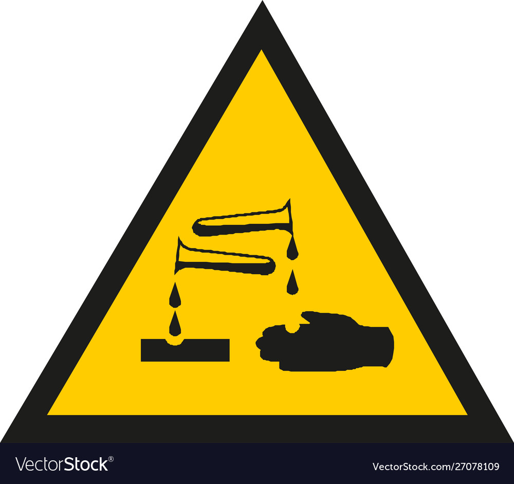 Washing hand bright yellow material minimal icon Vector Image