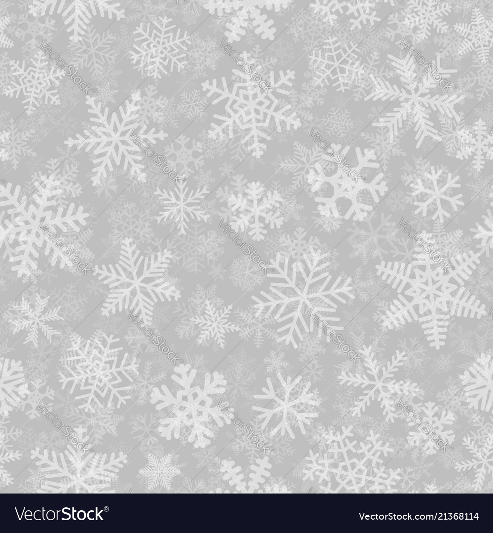 Layered Snowflake Pattern Royalty Free Vector Image