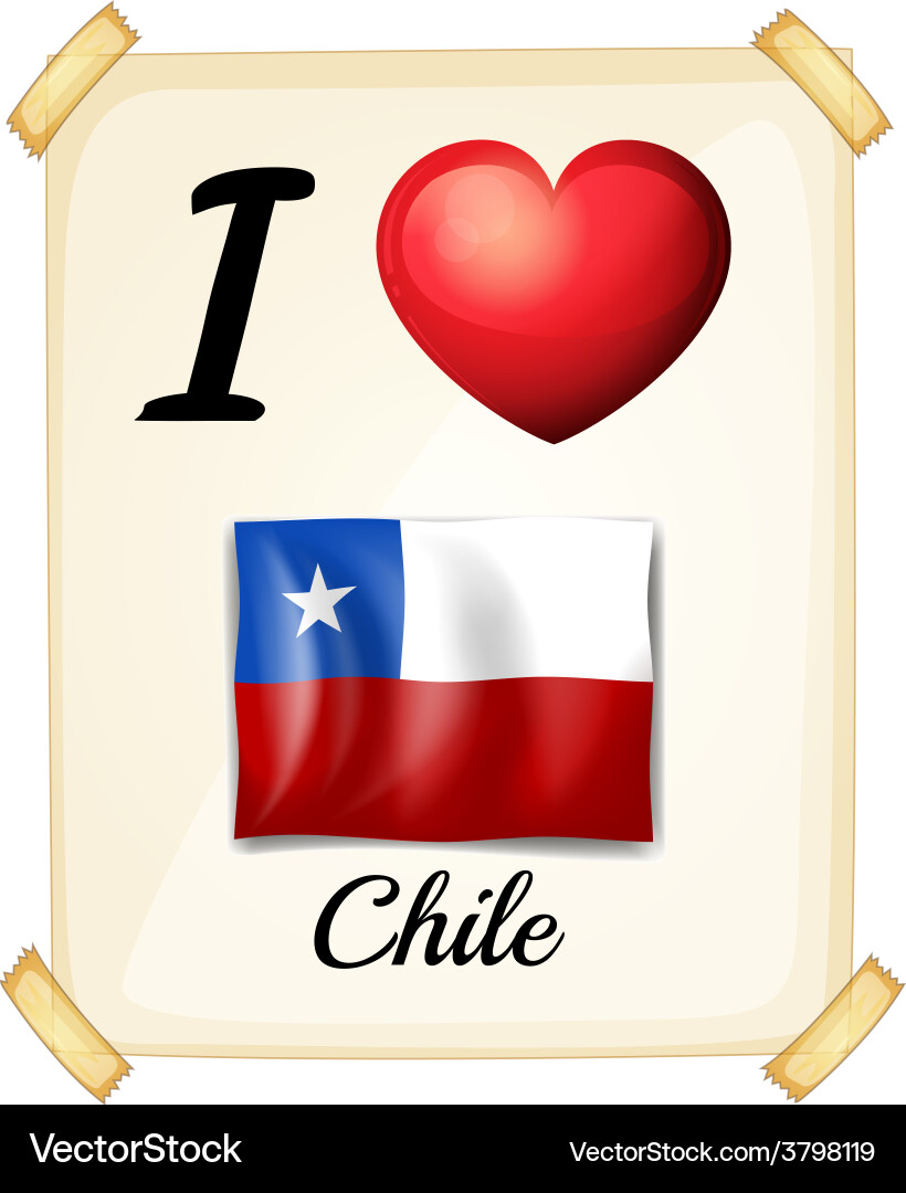 Chile Royalty Free Vector Image - VectorStock