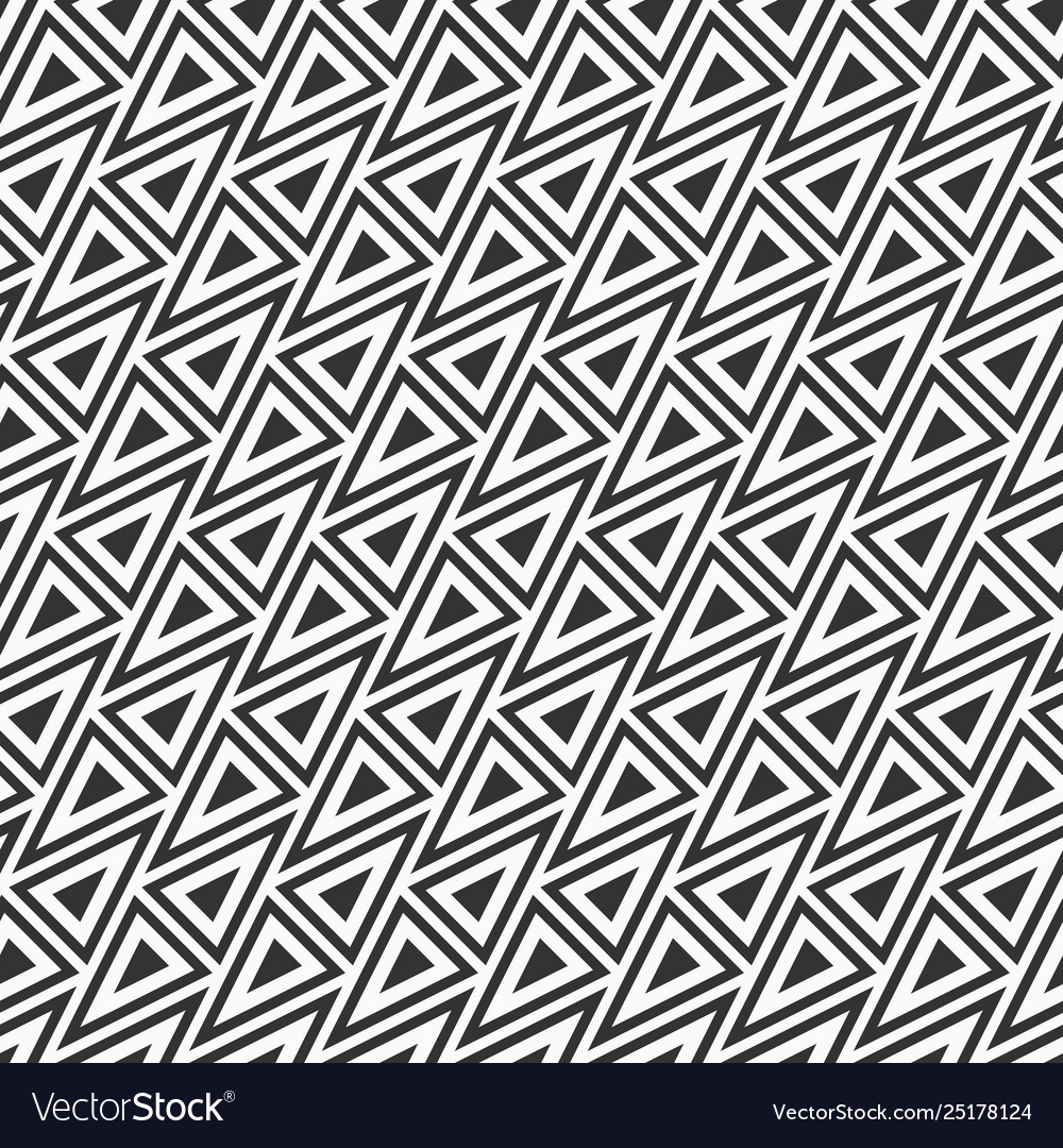 Abstract seamless triangles pattern Royalty Free Vector