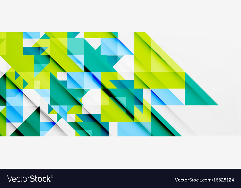 Triangle pattern design background Royalty Free Vector Image