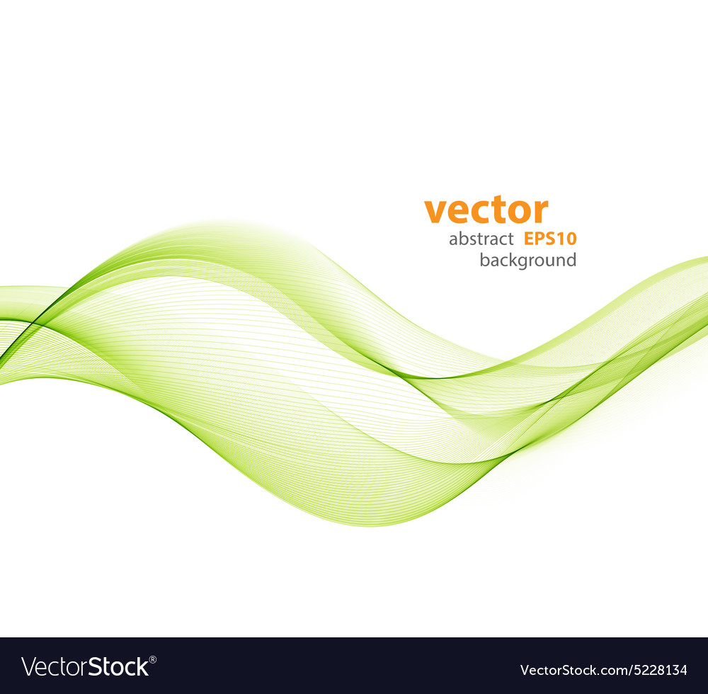 Abstract curved lines background Template Vector Image