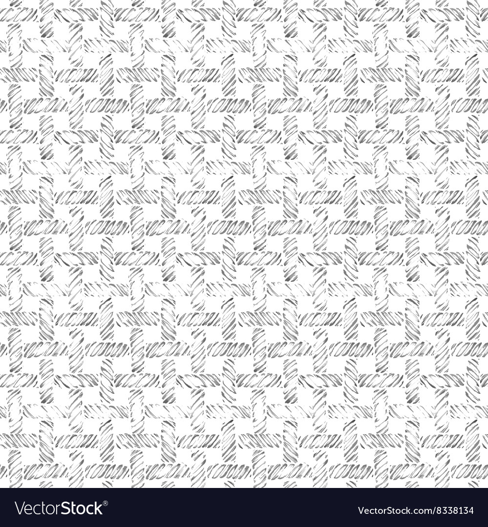 Seamless realistic rope net Royalty Free Vector Image