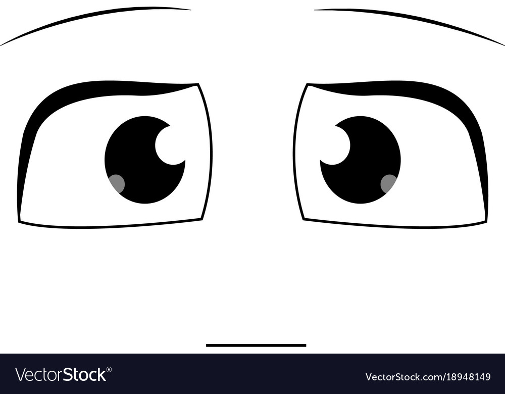 Abstract expression face Royalty Free Vector Image