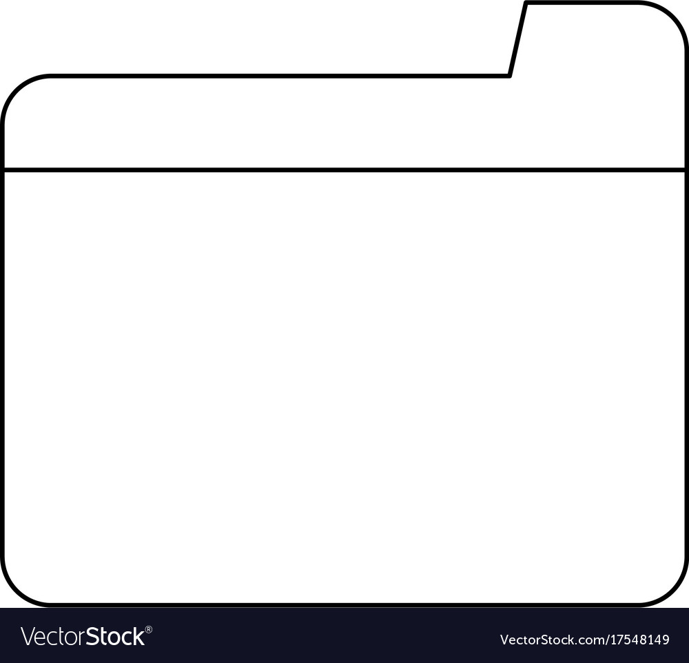 Document folder icon Royalty Free Vector Image