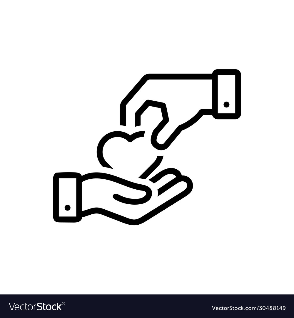 Give Royalty Free Vector Image - VectorStock