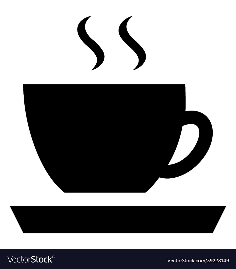 Tea cup Royalty Free Vector Image - VectorStock