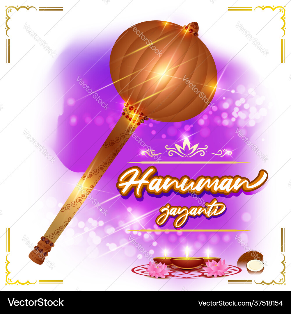 Hanuman Gada Vector