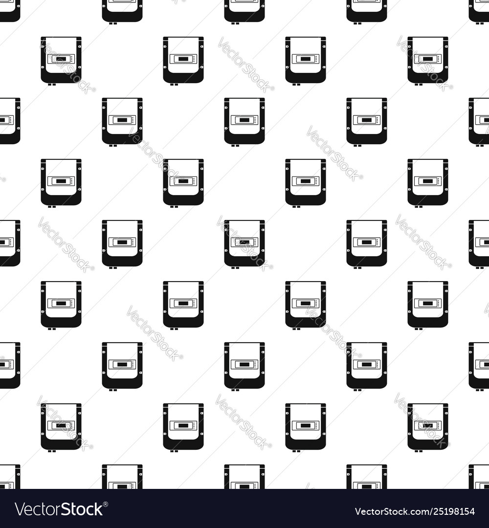 Electric counter pattern seamless Royalty Free Vector Image