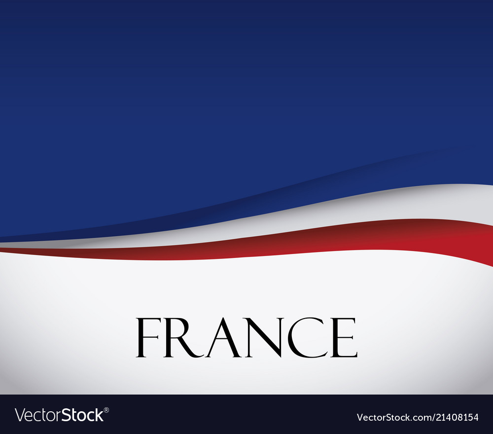 France flag design Royalty Free Vector Image - VectorStock