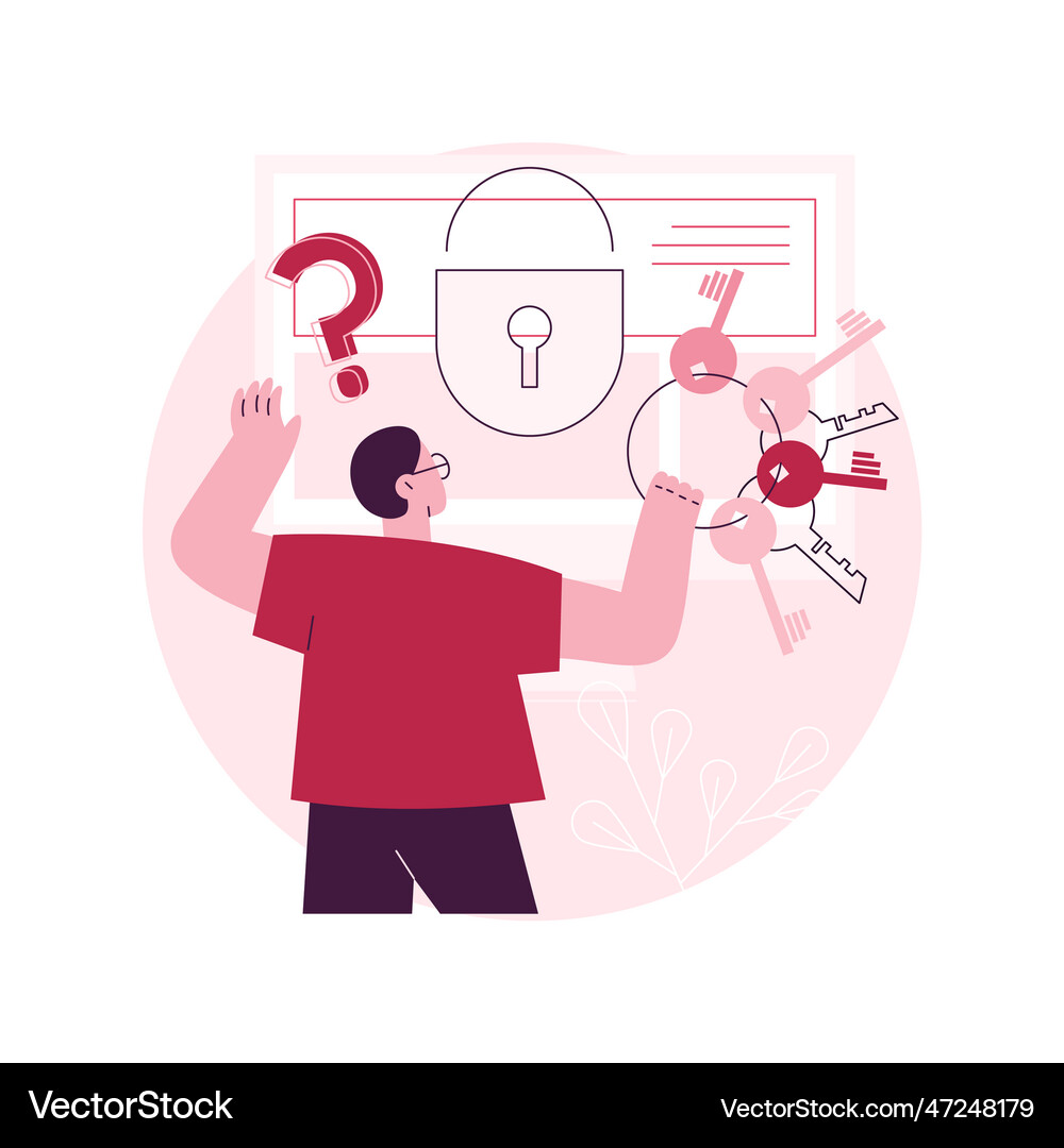 Decision Making Abstract Concept Royalty Free Vector Image 7046