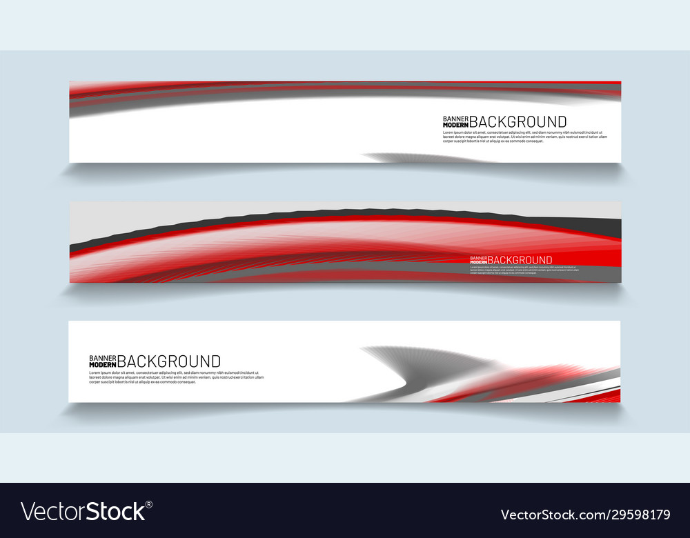 Rectangular banner background geometric shape Vector Image