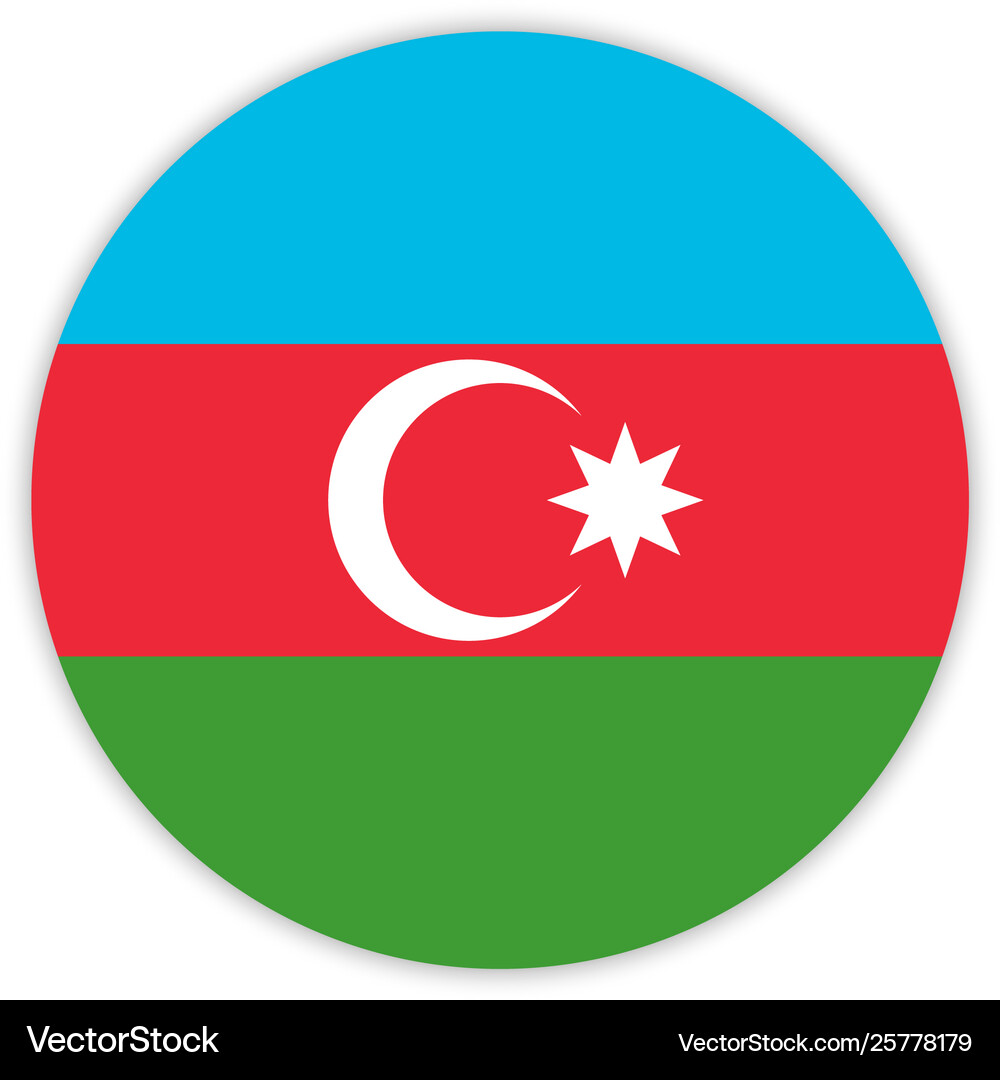 Simple round flag Royalty Free Vector Image - VectorStock