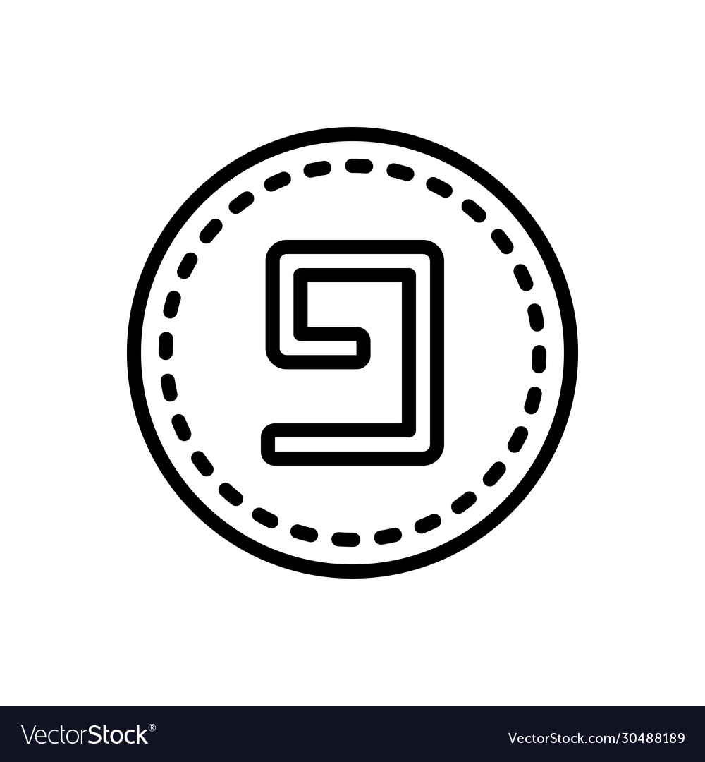 Nine Royalty Free Vector Image - VectorStock Nine Royalty Free Vector Image - VectorStock