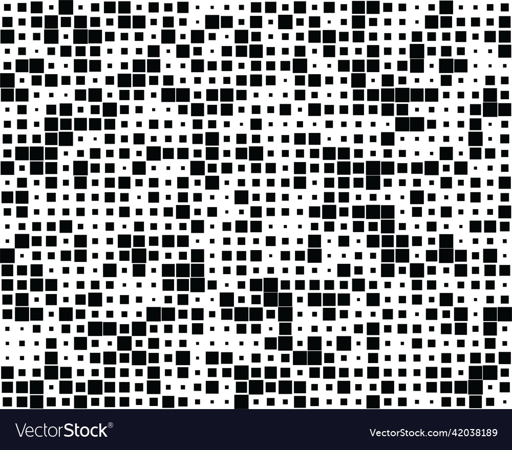 Pattern with random squares Royalty Free Vector Image